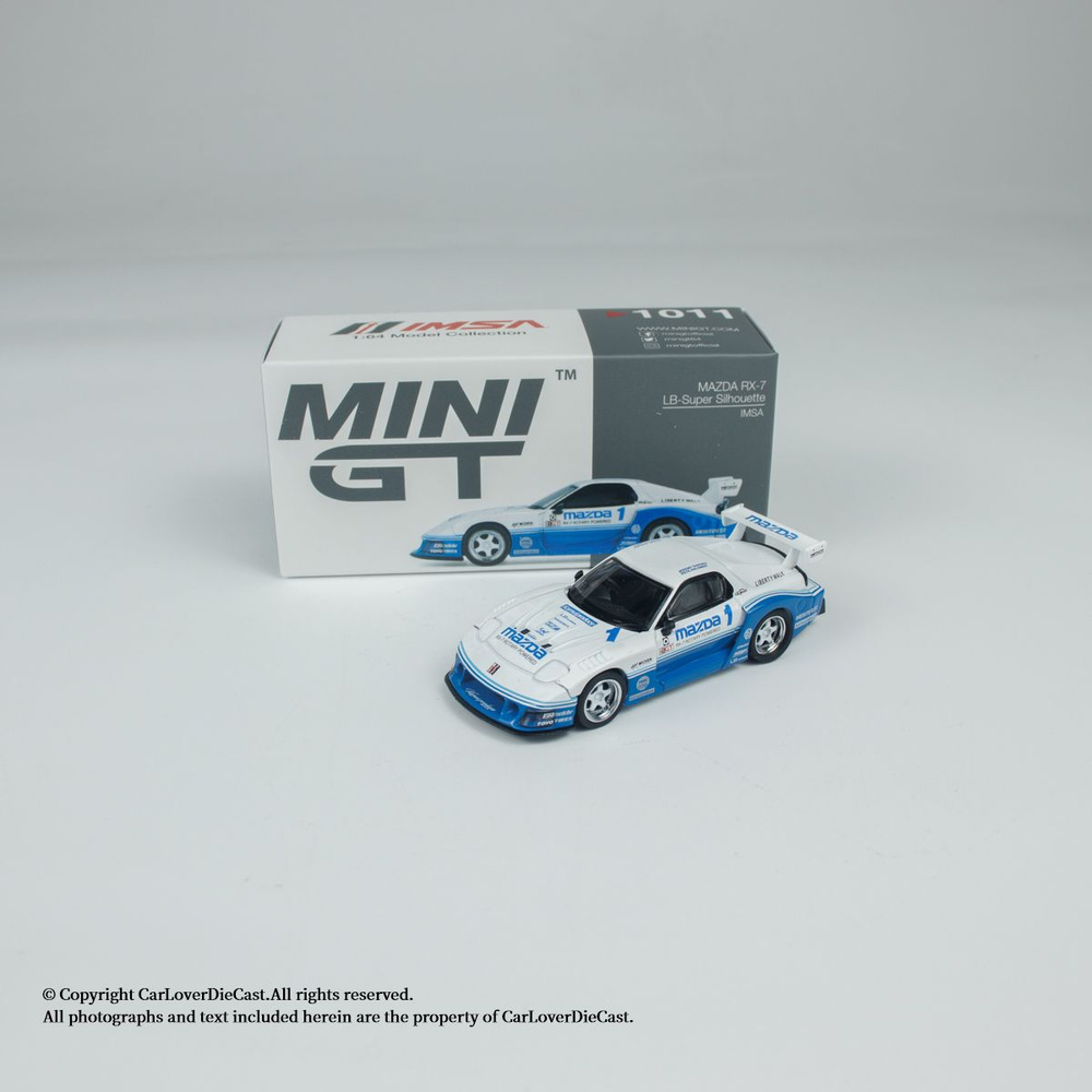 Машинка MINI GT MODEL 1:64 MAZDA RX-7 LB-Super Silhouette IMSA Die-cast ...