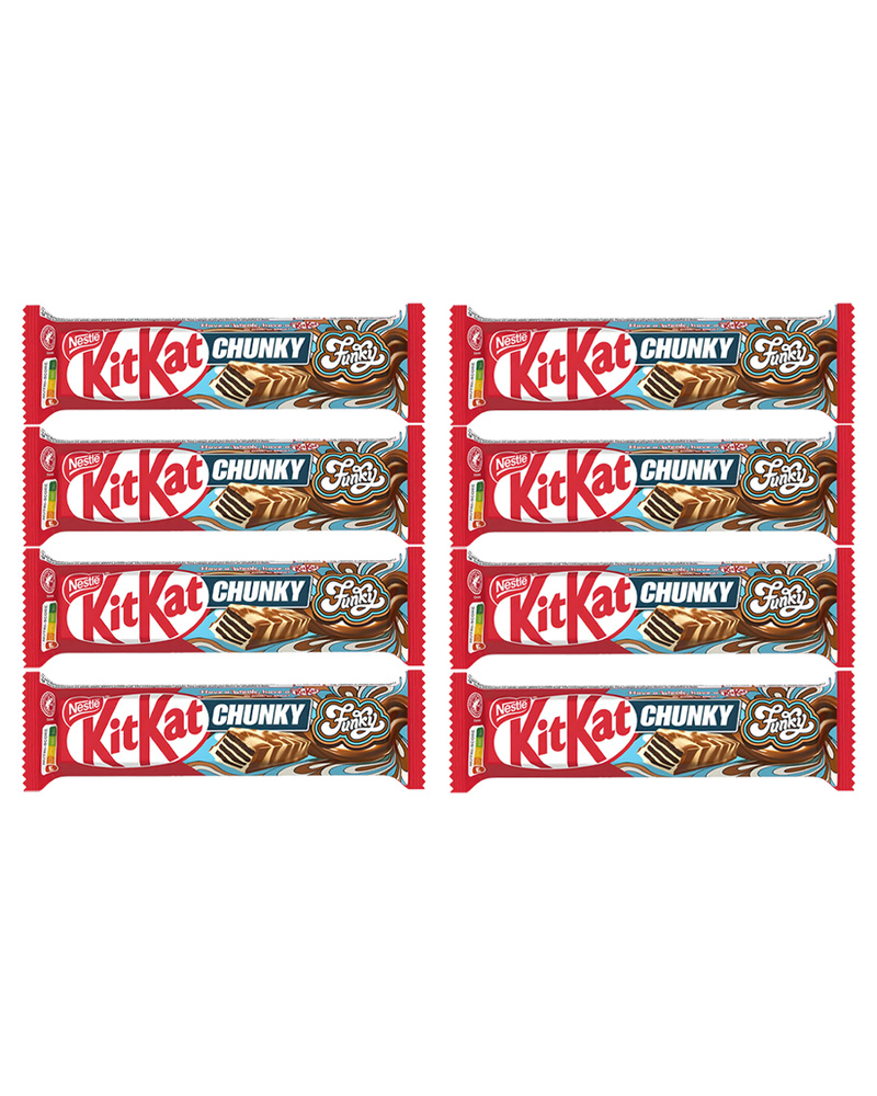 Батончик KitKat Chunky Funky, 40 г x 8шт купить на OZON по низкой цене ...