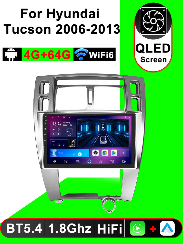 TOYOUSONIC Автомагнитола, диагональ: 9", 2 DIN, 4.01ГБ/64ГБ купить на OZON по низкой цене ...