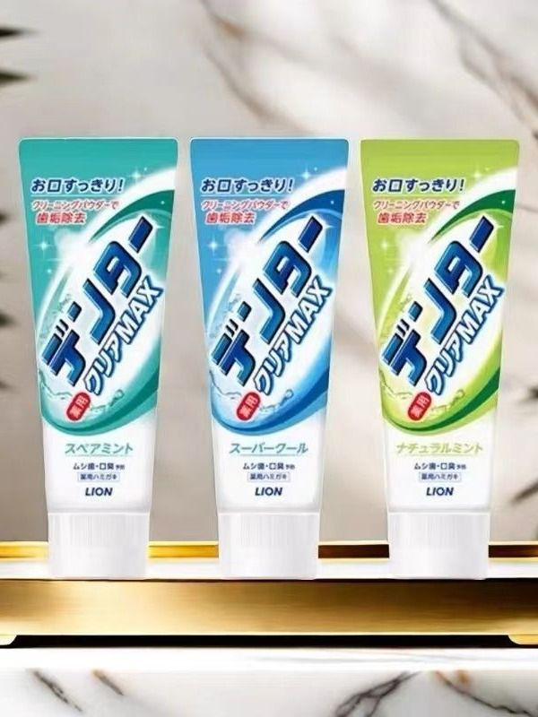 Зубная паста c полирующей пудрой "Dentor Clear MAX" Lion Япония, 3шт ...