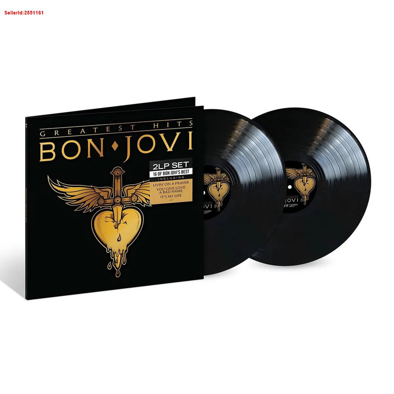 Виниловая пластинка Bon Jovi - Greatest Hits 2 x Vinyl, LP, Compilation ...