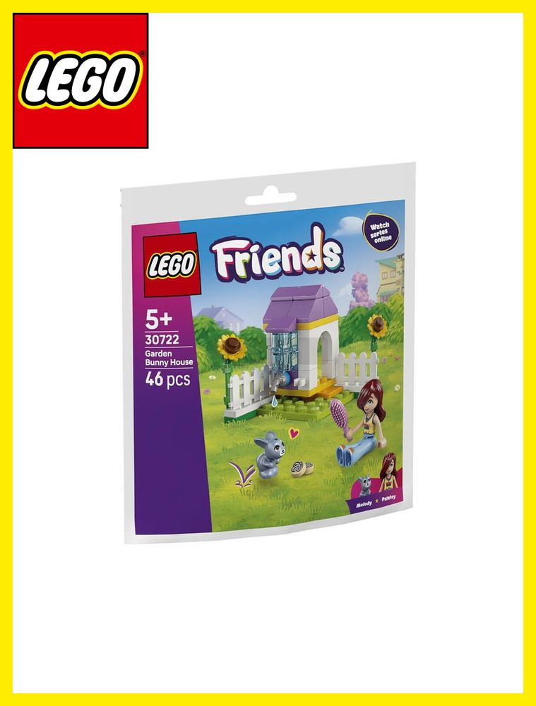 Конструктор Lego FRIENDS 30722, домик кролика в саду, для детей от 5 ...