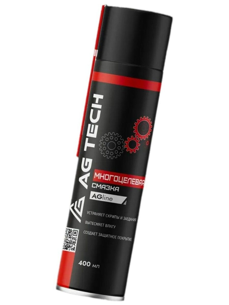 Многоцелевая смазка AG-40, AG-TECH 400 мл купить c доставкой на OZON по ...