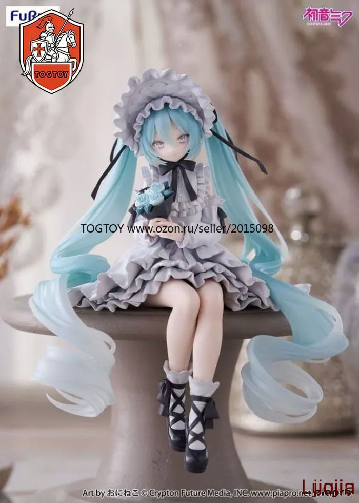 FuRyu Aниме Фигурка Hatsune Miku Noodle Stopper Figure Vintage Doll ...