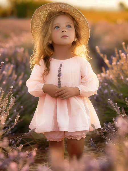 Комплект одежды Девочки Сонный Гномик Пляжный с шортами светло-розовый ...