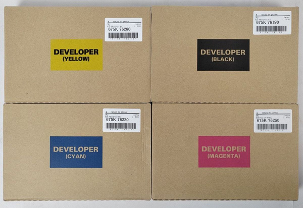 Расходник для печати Developer 700, Набор CMYK, для лазерного принтера ...