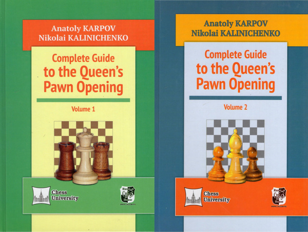 Set of 2 books. Complete Guide to the Queens Pawn Opening. Volume 1 and ...