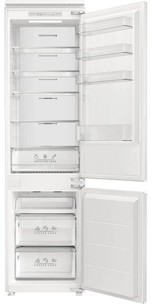 Встраиваемый двухкамерный холодильник Hyundai HBR 1946 купить на OZON по низкой цене (2923426392)