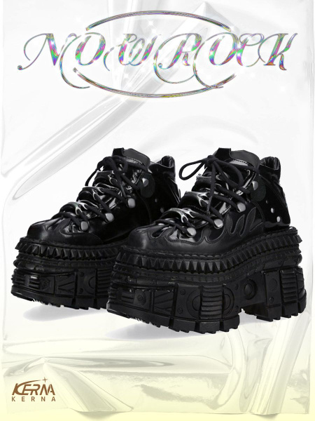 Круглый нос, Толстая подошва Мужской, Женский KERNA Микрофибра, Натуральная кожа Автоспорт, Бег ...