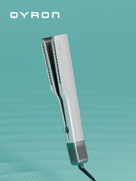 Выпрямитель для волос QYRON HS901, воздушный, с ионизацией, 3 скорости, 3 температуры, холодный ...