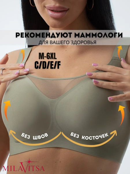 Бюстгальтер Женский Milavitsa, размер 75F, 80C разноцветный купить c доставкой на OZON по низкой ...