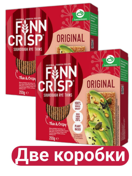 Хлебцы FINN CRISP Original, 2шт 200 г купить на OZON по низкой цене ...