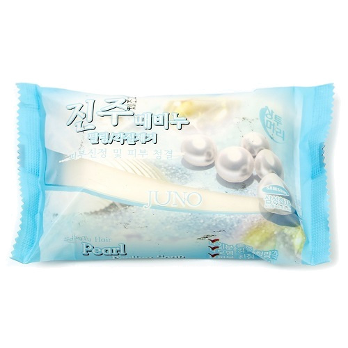 Мыло корейское с экстрактом жемчуга Juno Pearl Peeling Soap 150г, Корея ...