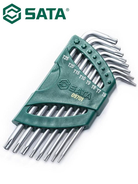 SATA 09701 Набор ключей Torx с защитой от несанкционированного доступа ...
