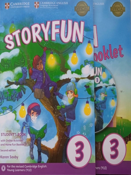 Storyfun 3 Полный комплект: Student's Book + Home Fun Booklet + диск ...