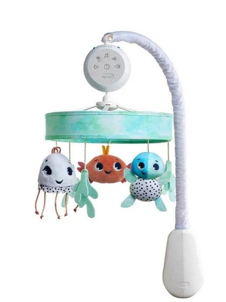 TINY LOVE Мобиль на кроватку Океан многофункциональный с музыкой и игрушками, от 0 месяцев ...