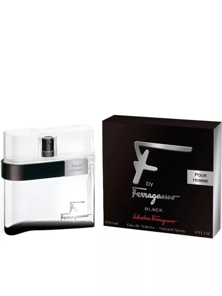Salvatore Ferragamo F by Ferragamo Black Pour Homme Туалетная вода Мужская 50мл купить на OZON ...