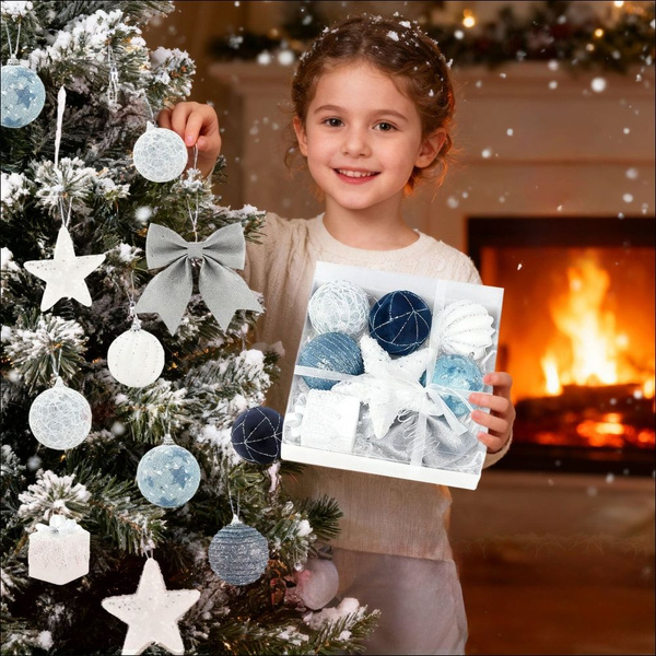 Елочный шар 8 см BU 18 шт. купить c доставкой на OZON по низкой цене (3011172248)