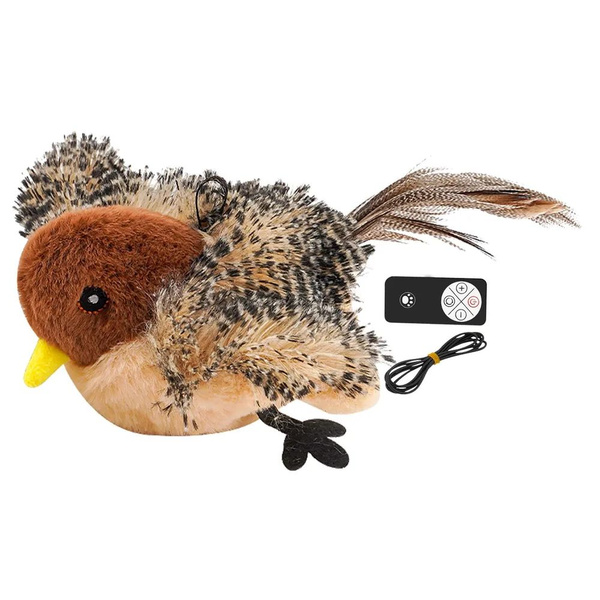 Интерактивная Автоматическая Игрушка Flappy Plush Bird Toy купить на ...