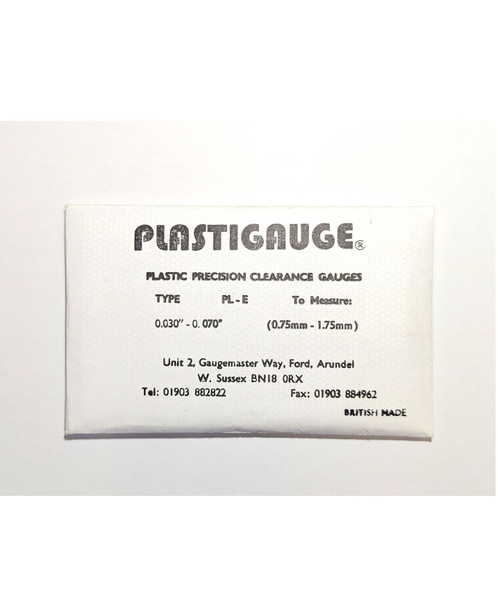 Plastigauge PL-E Пластиковый калибр 0.75 мм - 1.75 мм (уп. 5шт) PL-E ...