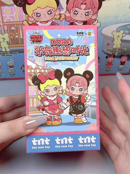 TNT SPACE(Dora Loves Mickey Blind Box),Коллекционная фигурка Слепая ...