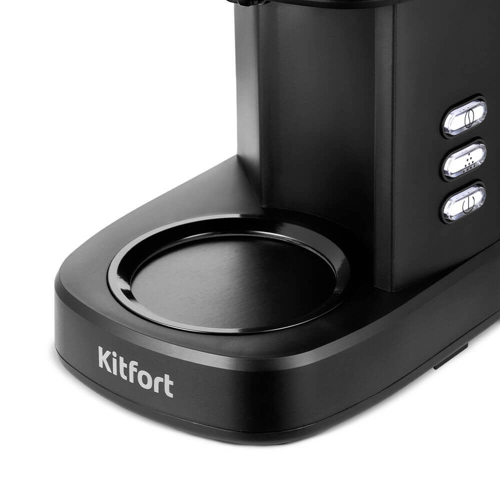 Кофемашина Kitfort КТ-7496 купить на OZON по низкой цене (1714127308)