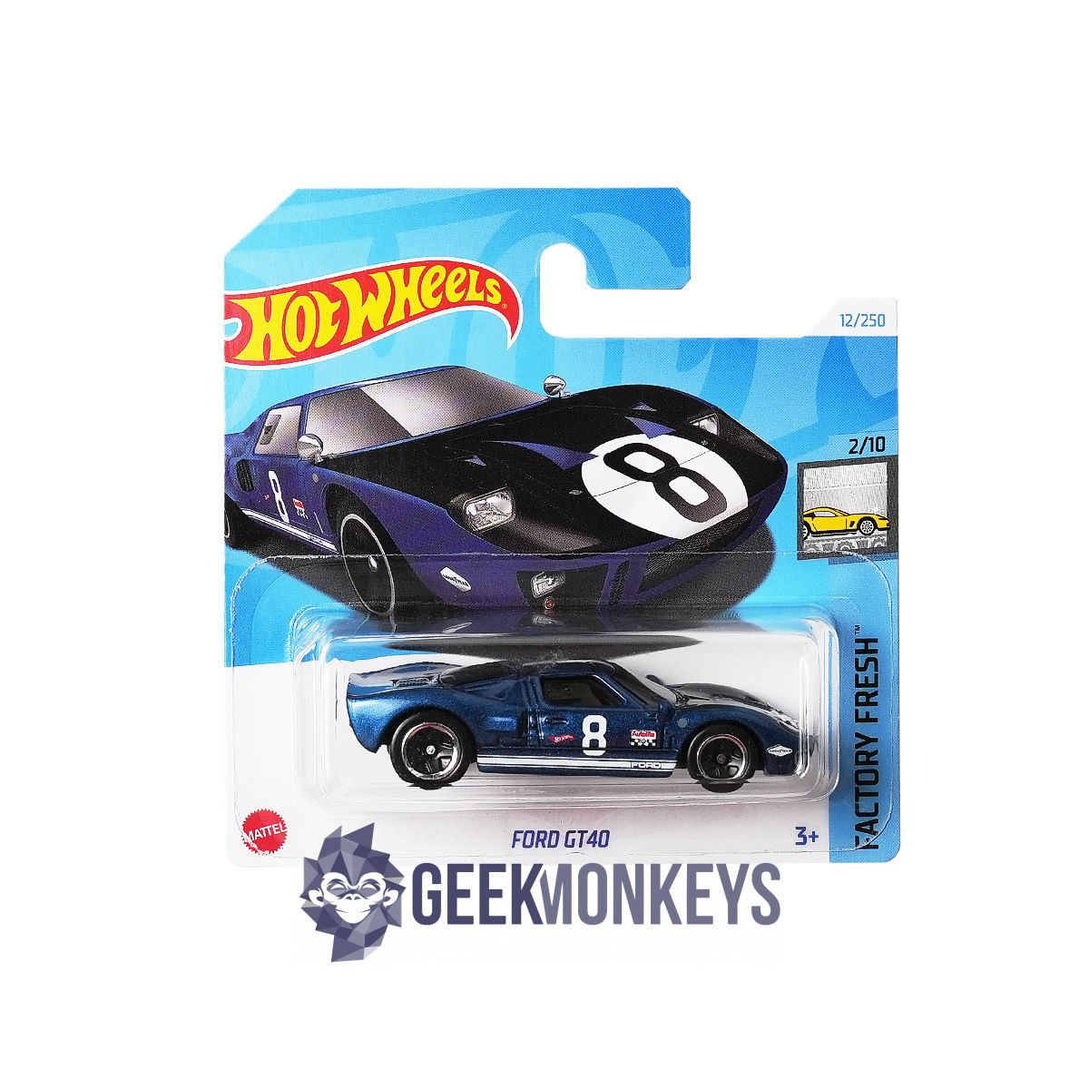 Машинка Хотвилс игрушка коллекционная Hot Wheels FORD GT40 5785_HTD34 ...