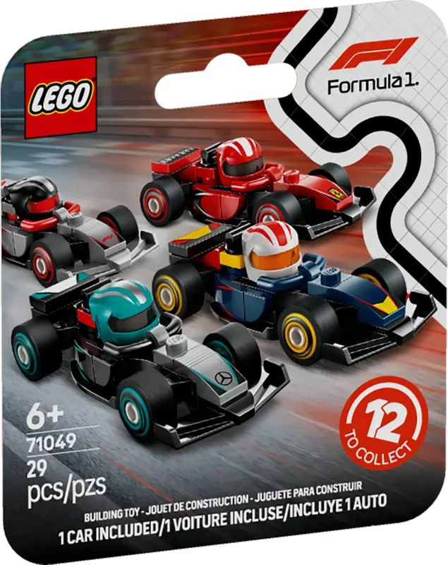 LEGO Minifigures 71049 Коллекционные гоночные автомобили F1 (1шт ...