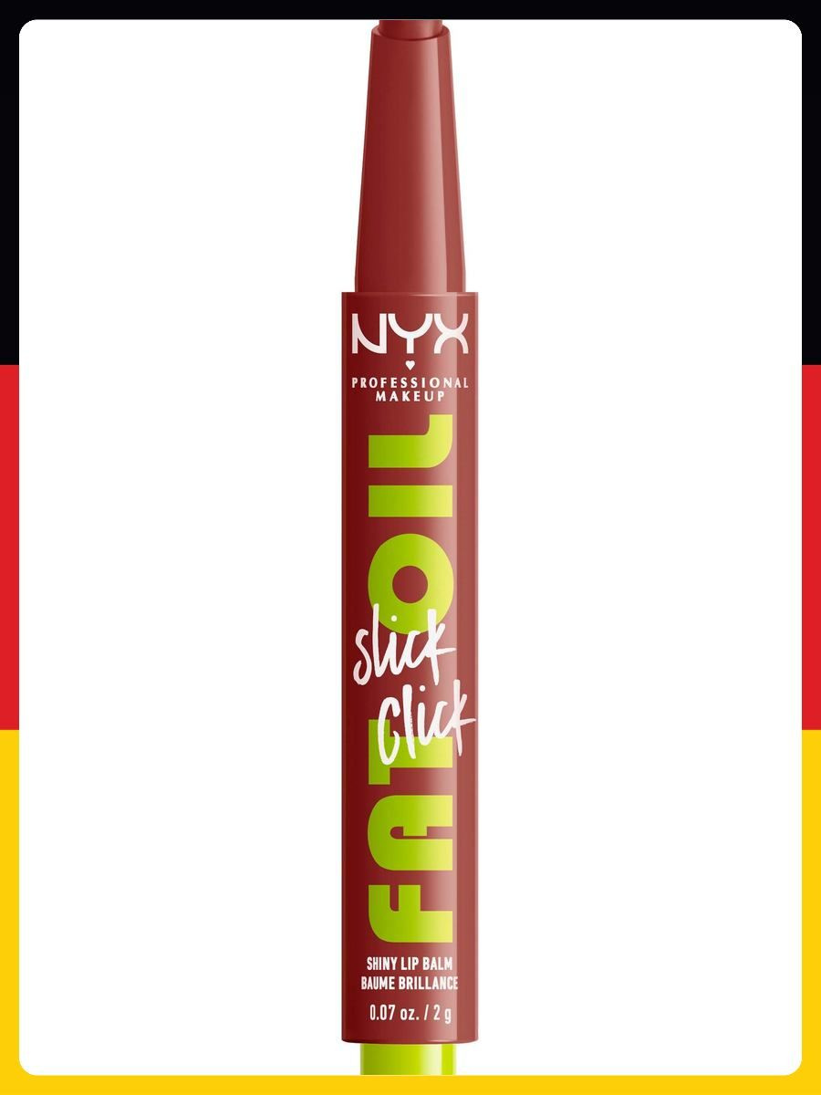 Губная помада NYX PROFESSIONAL MAKEUP Fat Oil Slick Click Lip Balm 04 ...