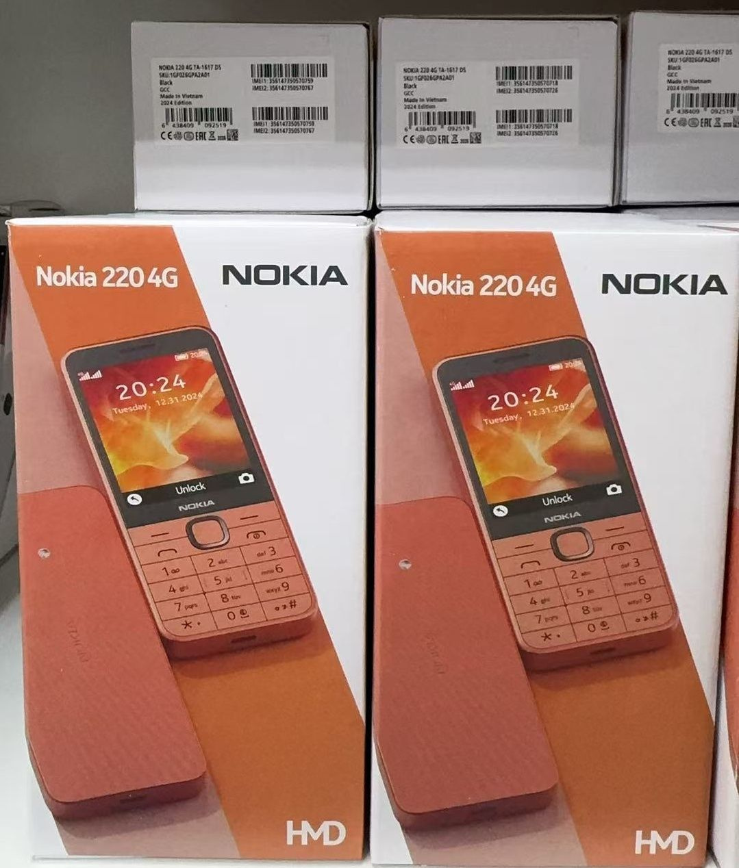 Nokia Мобильный телефон Нокиа 220 4G（VOLTE）2024，2,8-дюймовый TFT LCD ...