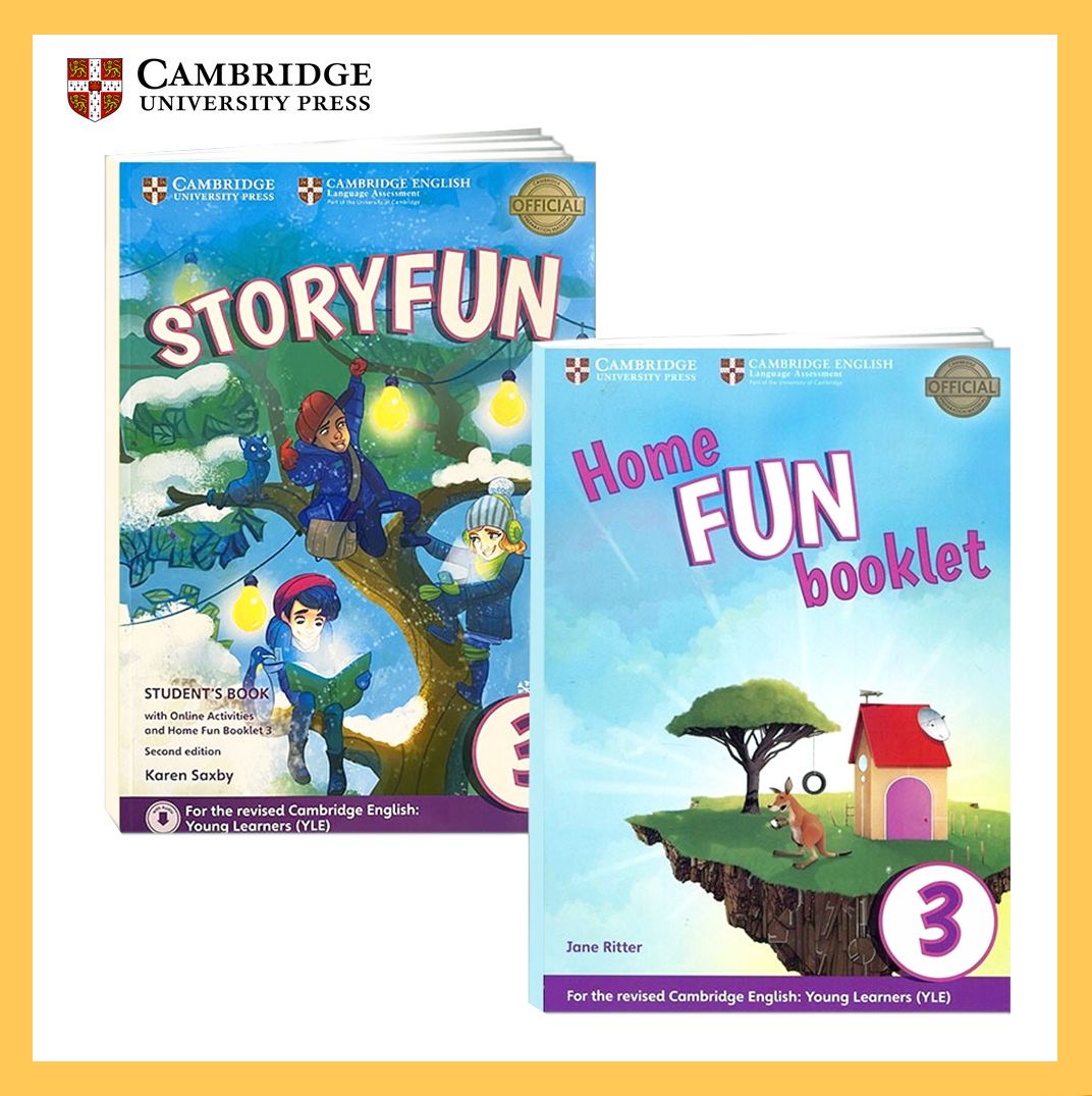 Storyfun 3 second edition + Home Fun booklet 3 (учебник+рабочая тетрадь ...