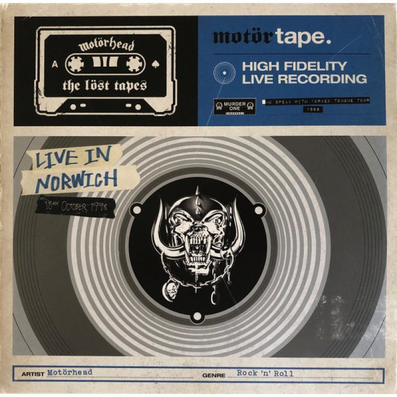 MOTORHEAD - The Lost Tapes Vol. 2 (Live In Norwich 1998) (2LP, Limited ...