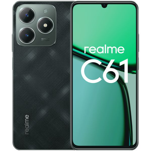 Смартфон realme C60x 128 ГБ 8 ГБ Зеленый 6.74 IPS C61 8+128 Gb Green ...