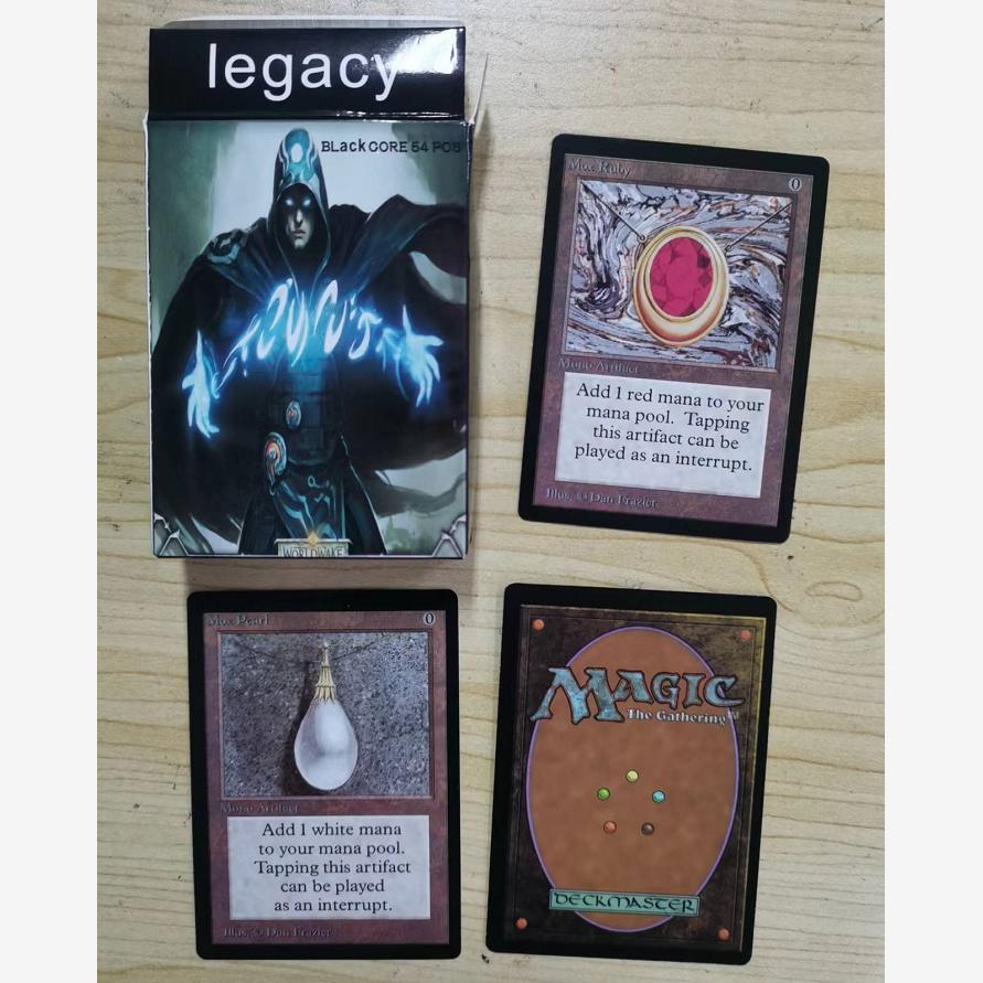 54pcs Black Core Set Legacy Magic The Gathering MTG Proxy Cards Карты ...