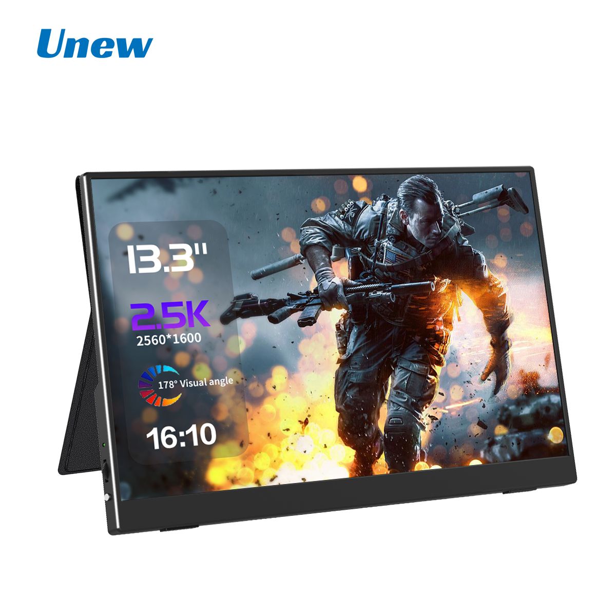 UNEW 13.3" Монитор 2,5K - 13,3- inch Monitor, черный матовый купить на ...