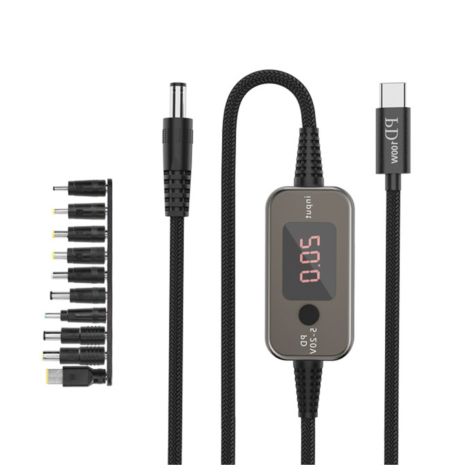 Интеллектуальный PD100W Зарядный Кабель 5V К 20V Автоматические ...