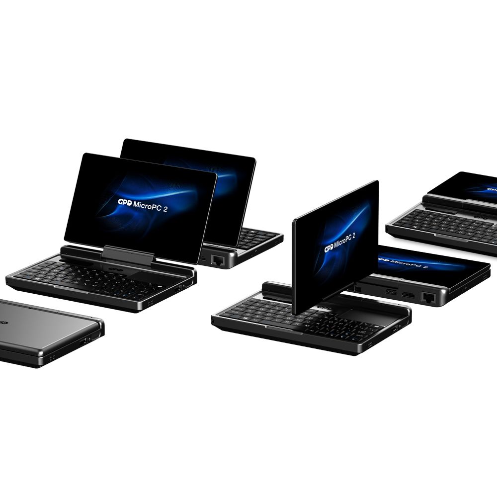 Ноутбук GPD Gamepad Digital, 7, GPD Micro PC2, Intel Core i3-N300, 16 ...