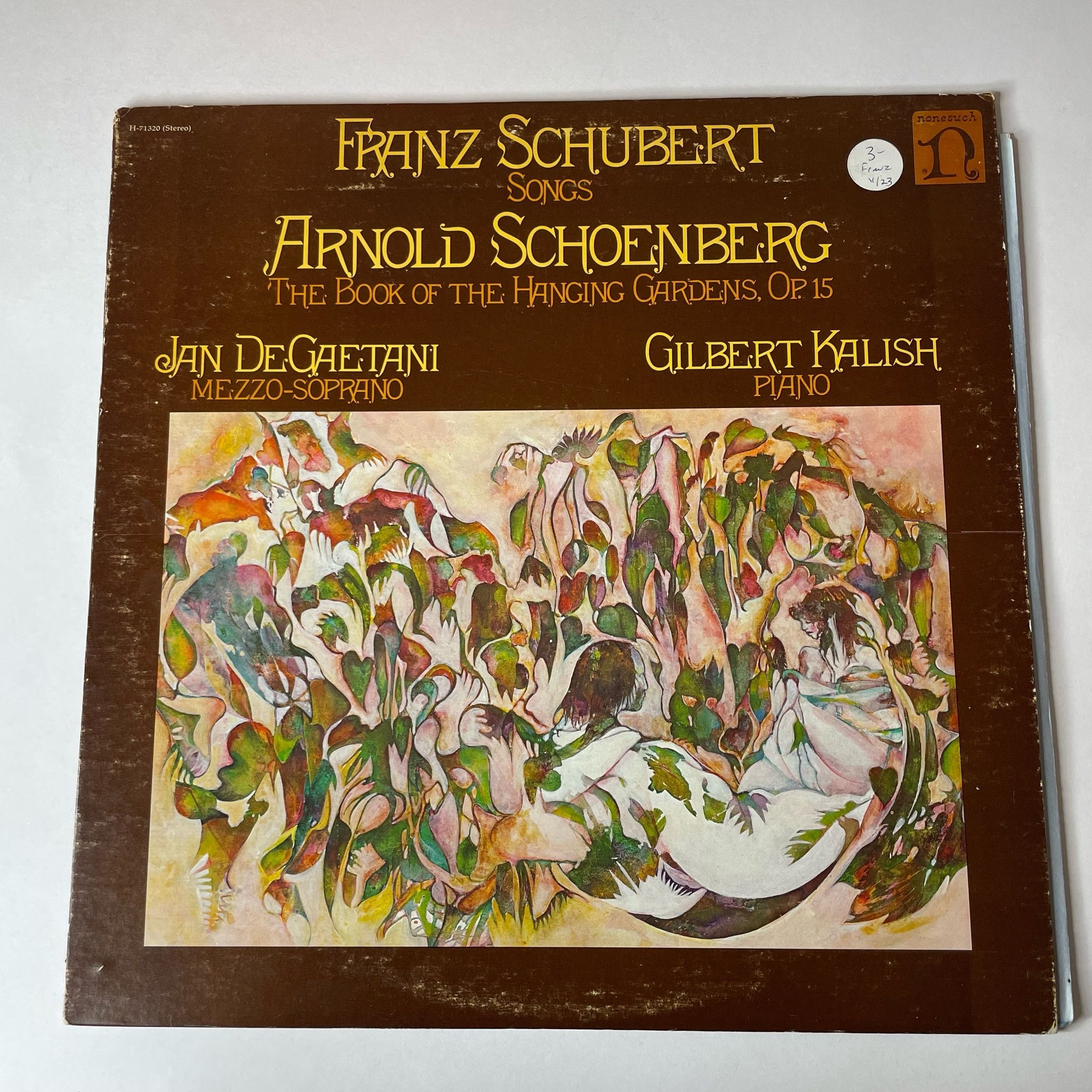 Винтажная виниловая пластинка LP Franz Schubert Шуберт, Arnold ...