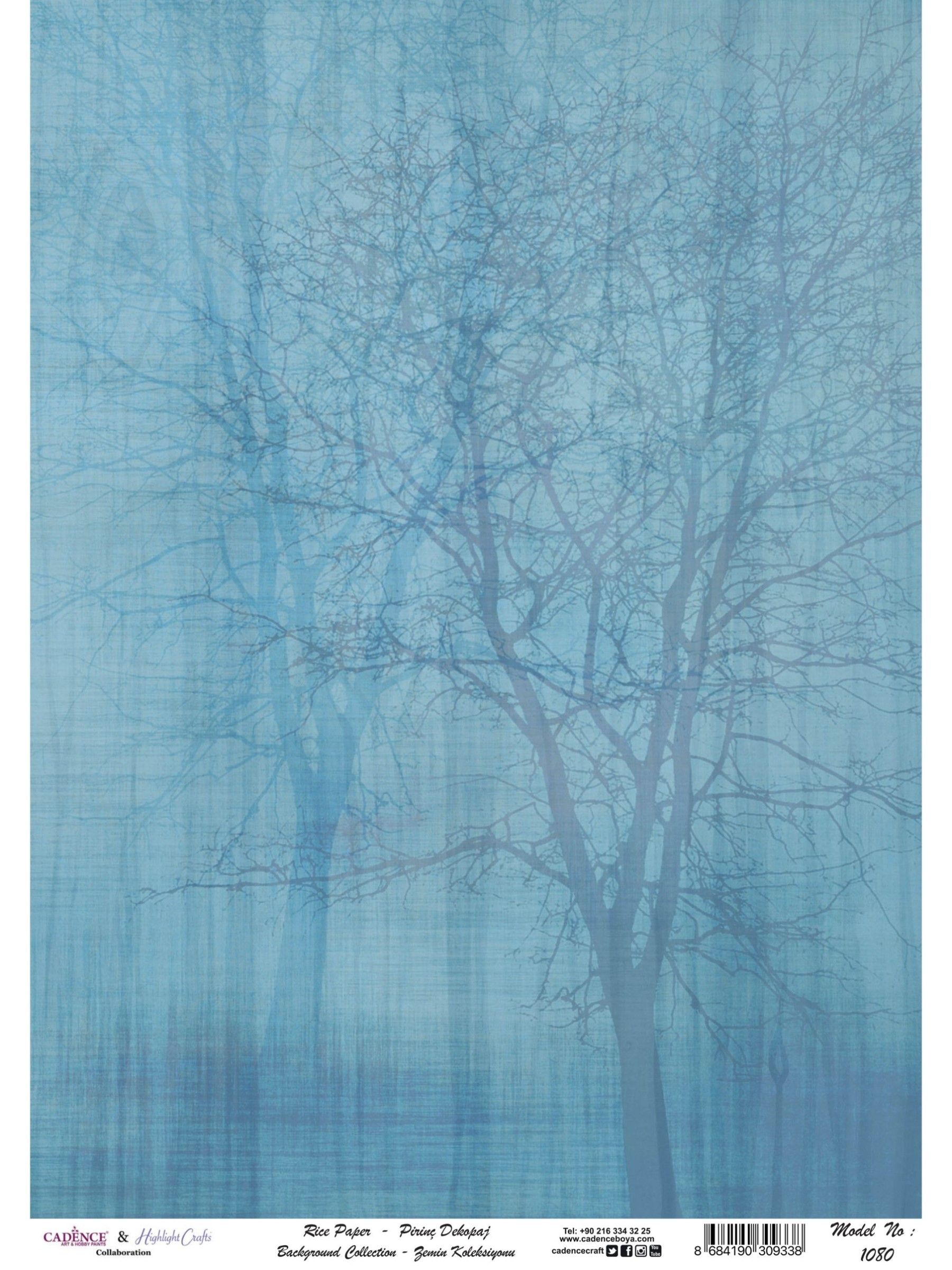 Декупажная карта на рисовой бумаге Cadence Rice Paper А-3, №1080 купить ...