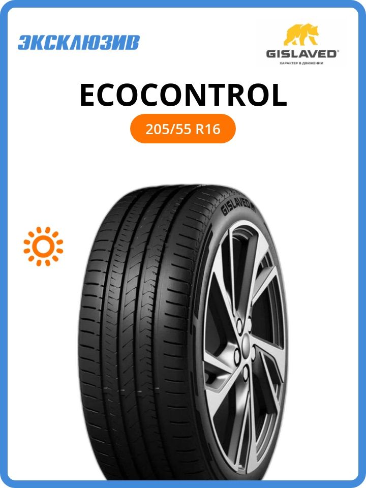 Gislaved EcoControl Шины летние 205/55 R16 91V 16100120308 (3189580576)