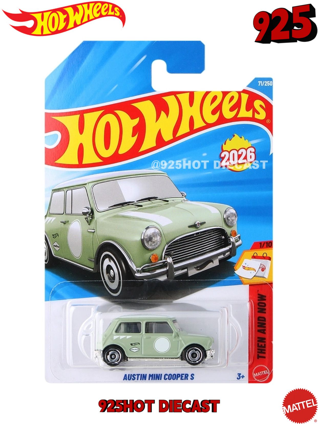 Машинка Hot Wheels AUSTIN MINI COOPER S C4982 2026C игрушечная машина ...