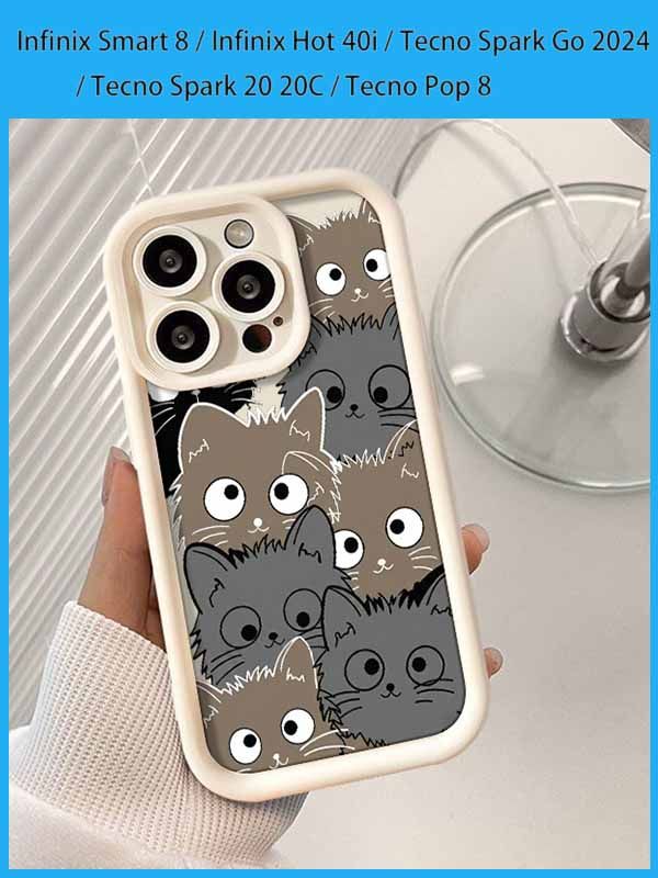 Чехол Infinix Smart 8 / Infinix Hot 40i / Tecno Spark Go 2024 / Tecno ...