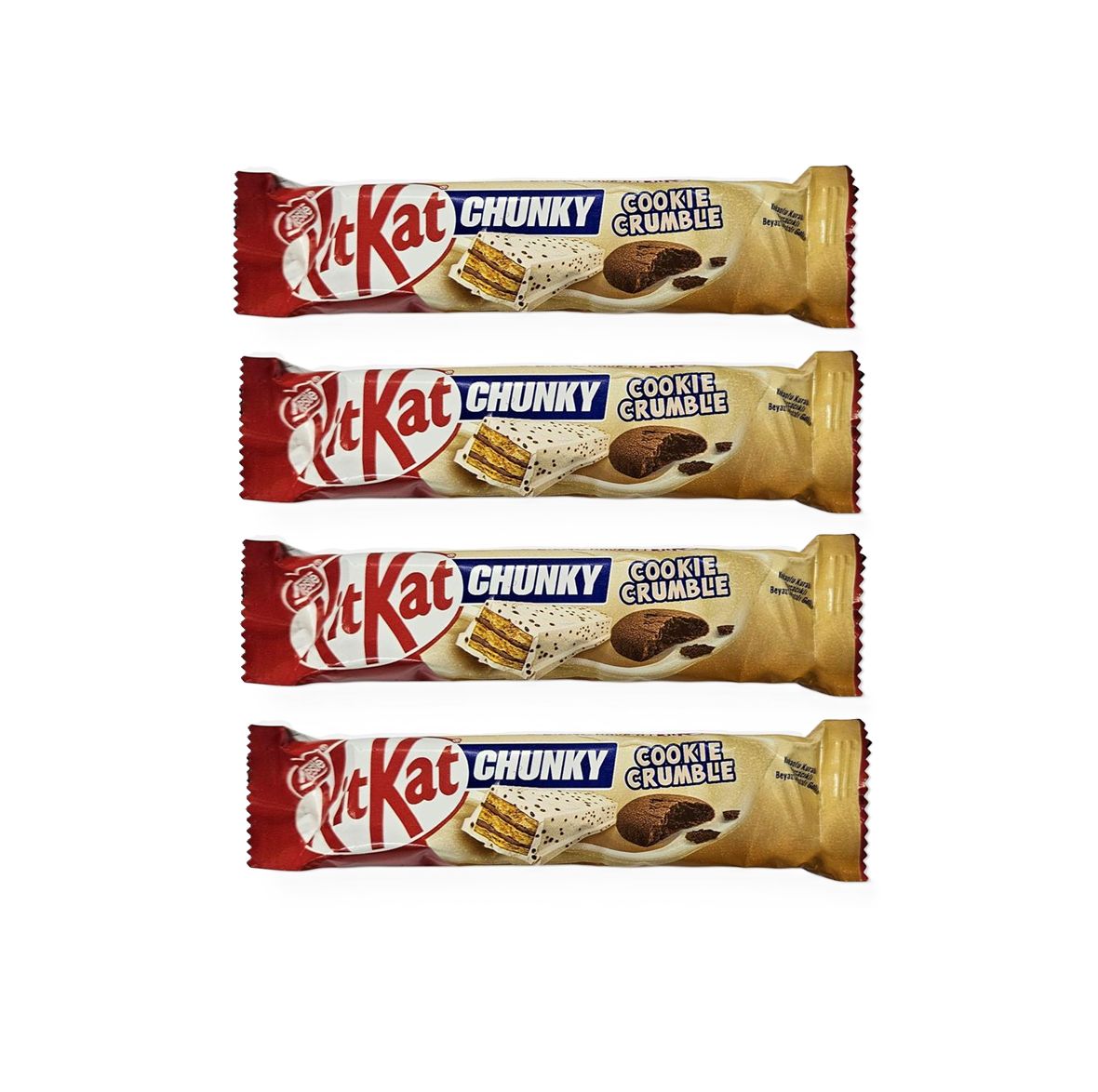 Шоколадный батончик KitKat Chunky Cookie Crumble, 4 шт по 38 гр купить ...