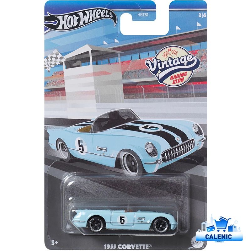 Машинка коллекционная Mattel HOT WHEELS Vintage Racing Club 2025 HRT81 ...