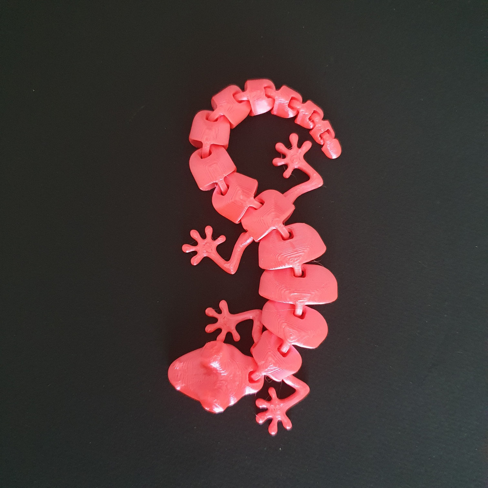 Ящерица подвижная 18см /Игрушка-антистресс/Фигурка в авто - купить с ...