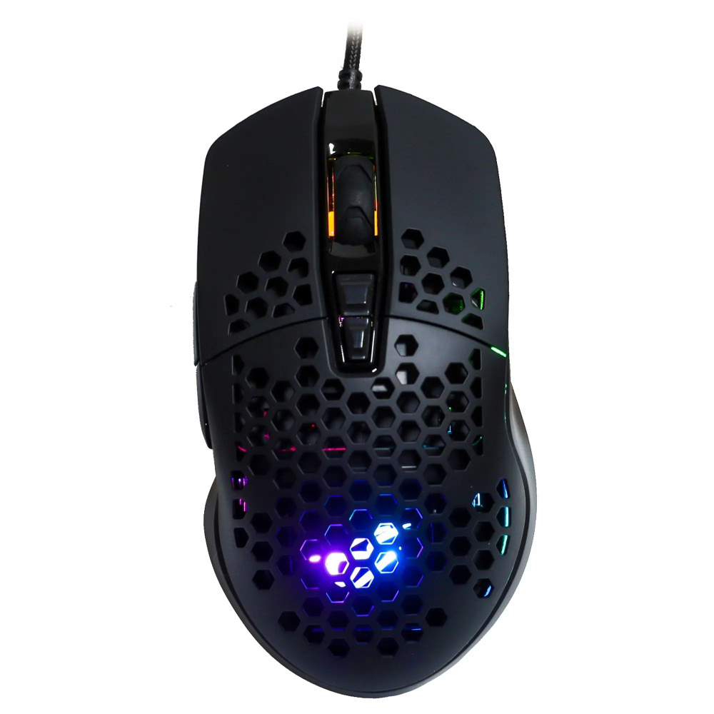 Игровая мышь проводная DEXP проводная Hellfire GM-120 , черный,Нет купить c доставкой на OZON по ...