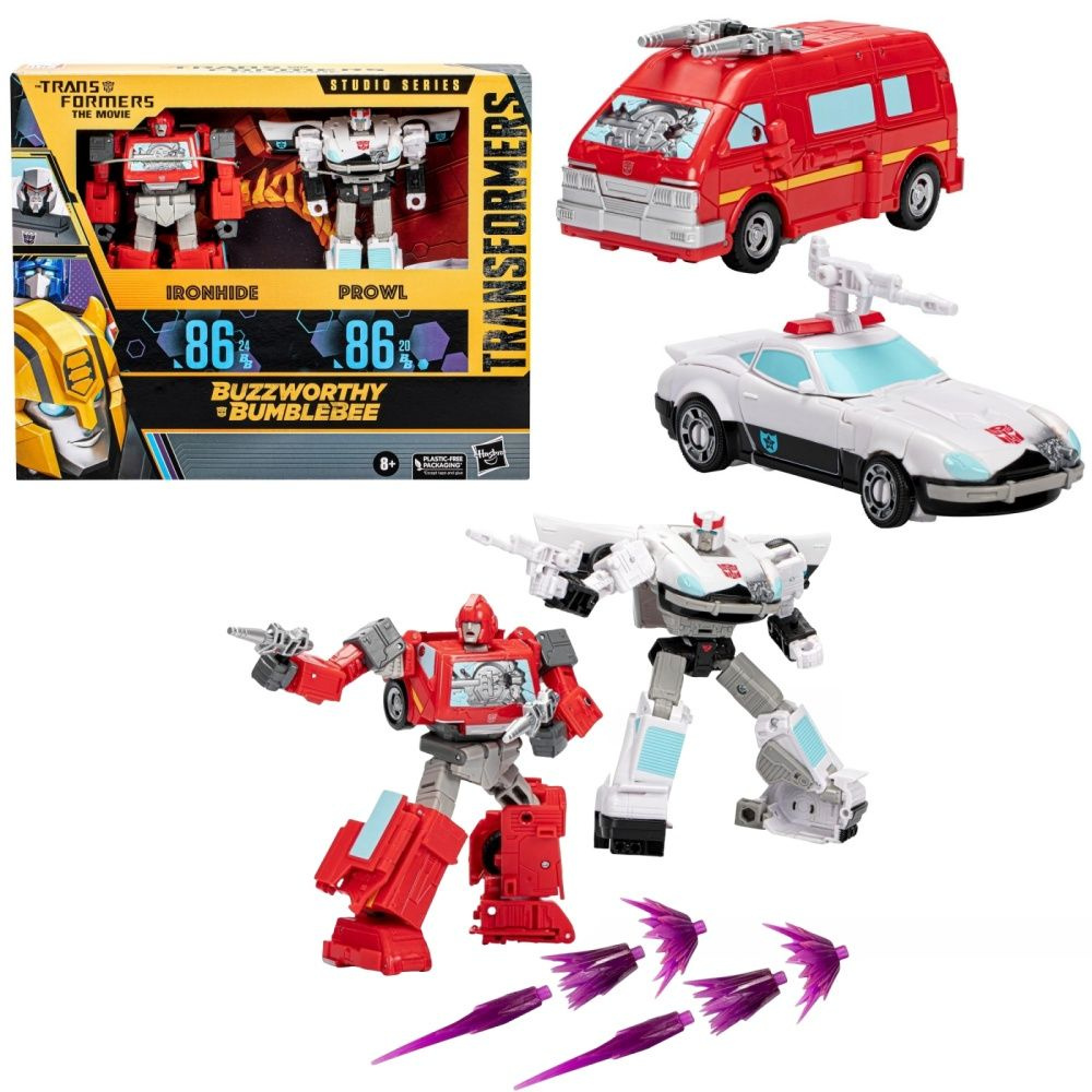 Трансформеры Hasbro Игрушка Studio Series Buzzworthy Bumblebee SS-86-20 ...