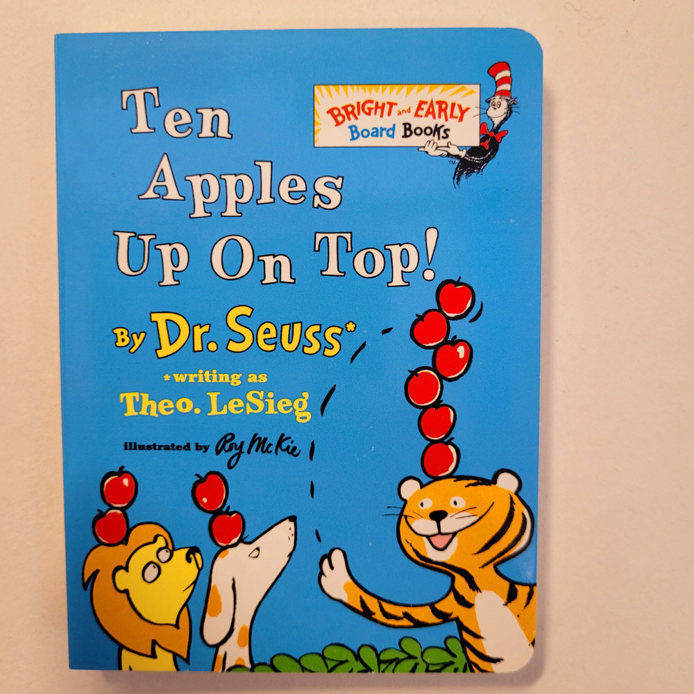 Dr. Seuss. Ten Apples Up on Top! | LeSieg Theo - купить с доставкой по ...