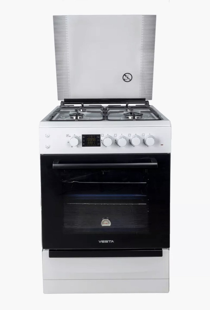 Комбинированная плита VESTA Valencia VGE 6042.1245678 с электрической ...