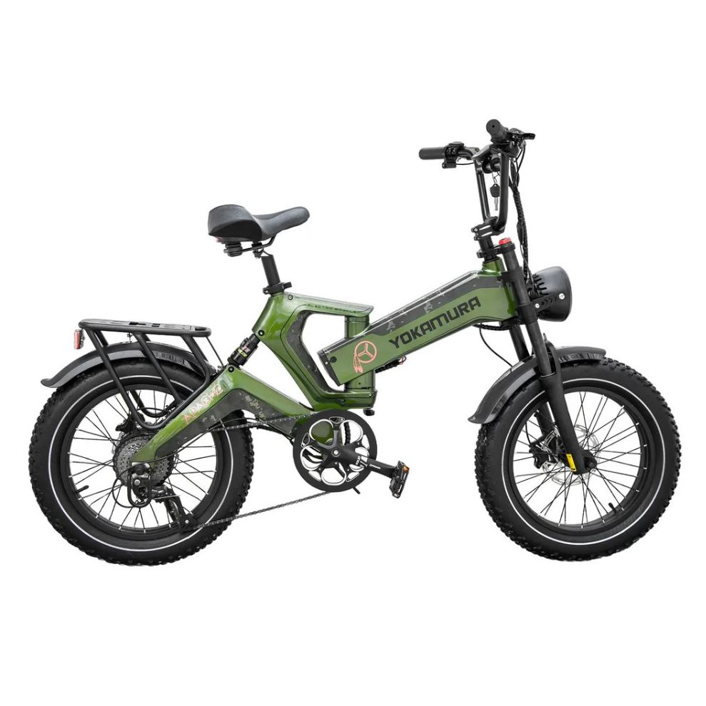 Электровелосипед Yokamura Apache 48V/20Ah Military Green - купить с доставкой по выгодным ценам ...